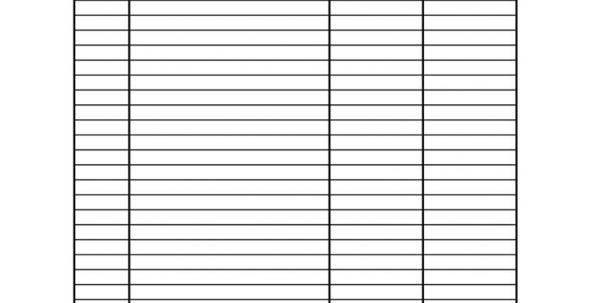 Free Printable Blank Spreadsheet Templates Printable Spreadsheet 