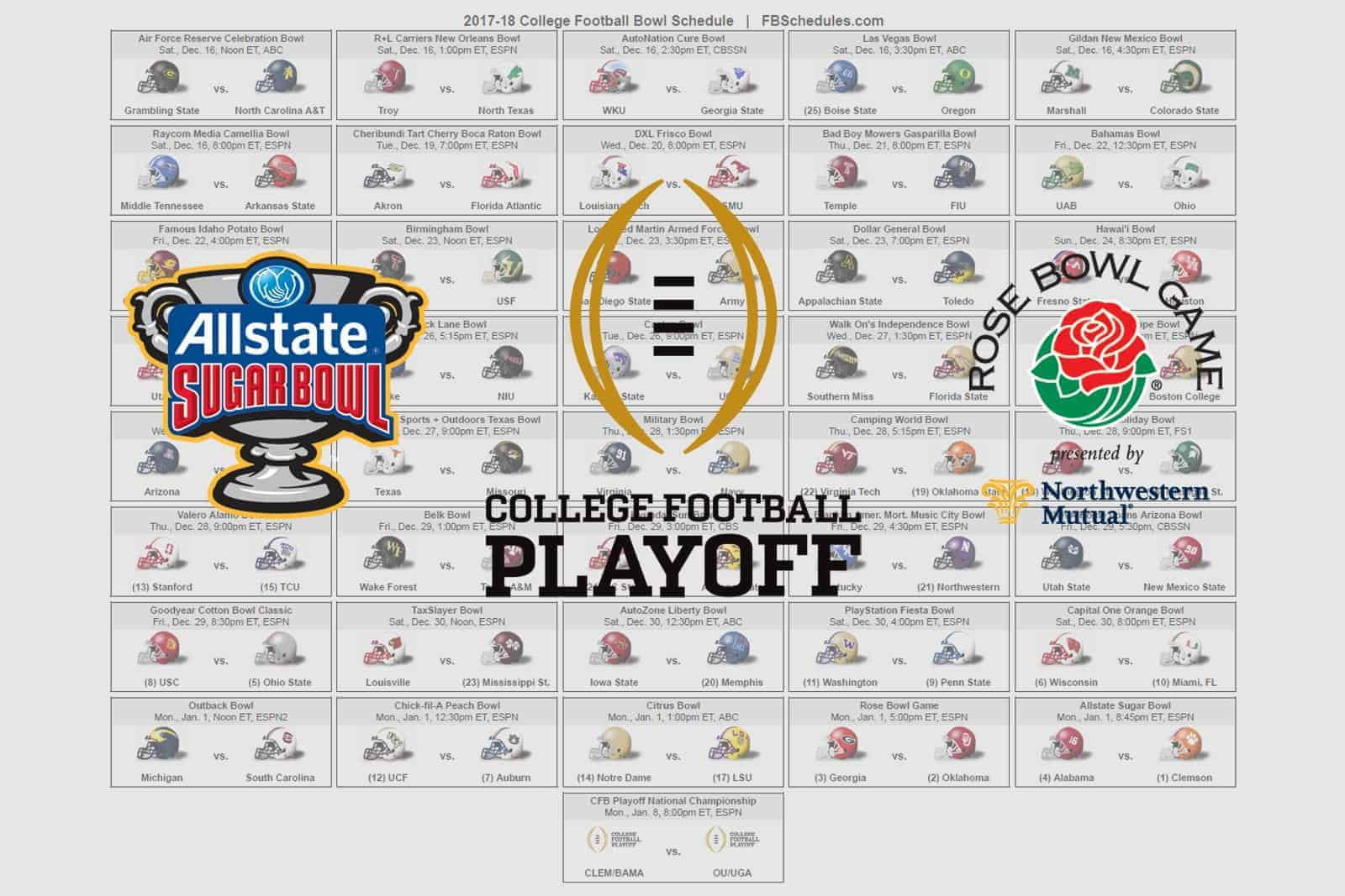 2018 Fbs Schedule Spreadsheet Printable Spreadshee 2018 Fbs Schedule 