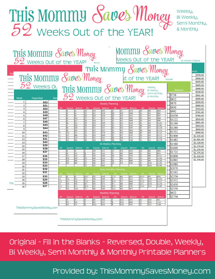 52 Week Savings Plan Spreadsheet Spreadsheet Downloa 52 Week Savings 52 Week Savings Plan Spreadsheet Spreadsheet Downloa 52 Week Savings