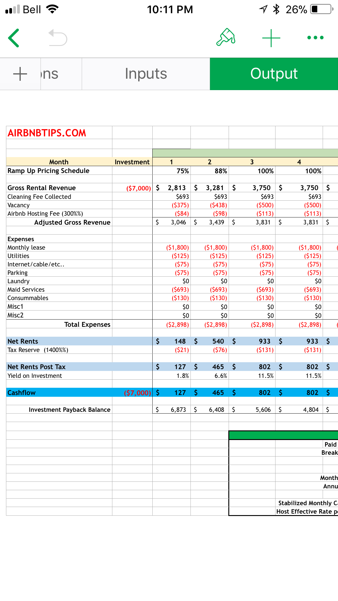 Airbnb Spreadsheet With Nice Spreadsheet In Time For The Cra Paypal 