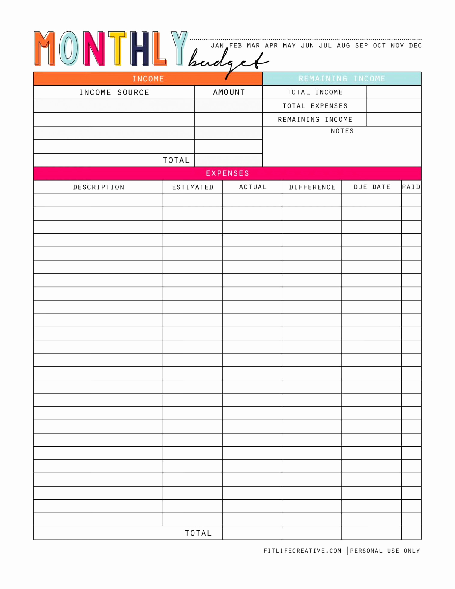 Best Personal Finance Spreadsheet Spreadsheet Downloa Best Personal 