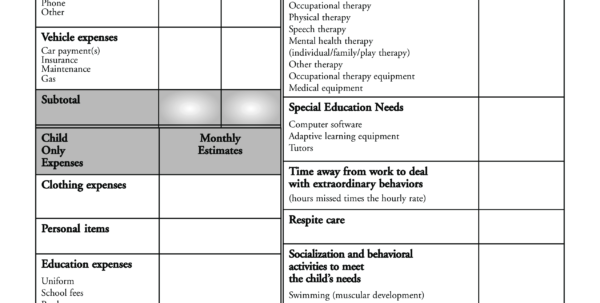 Daycare Expense Spreadsheet Google Spreadshee Daycare Expense 