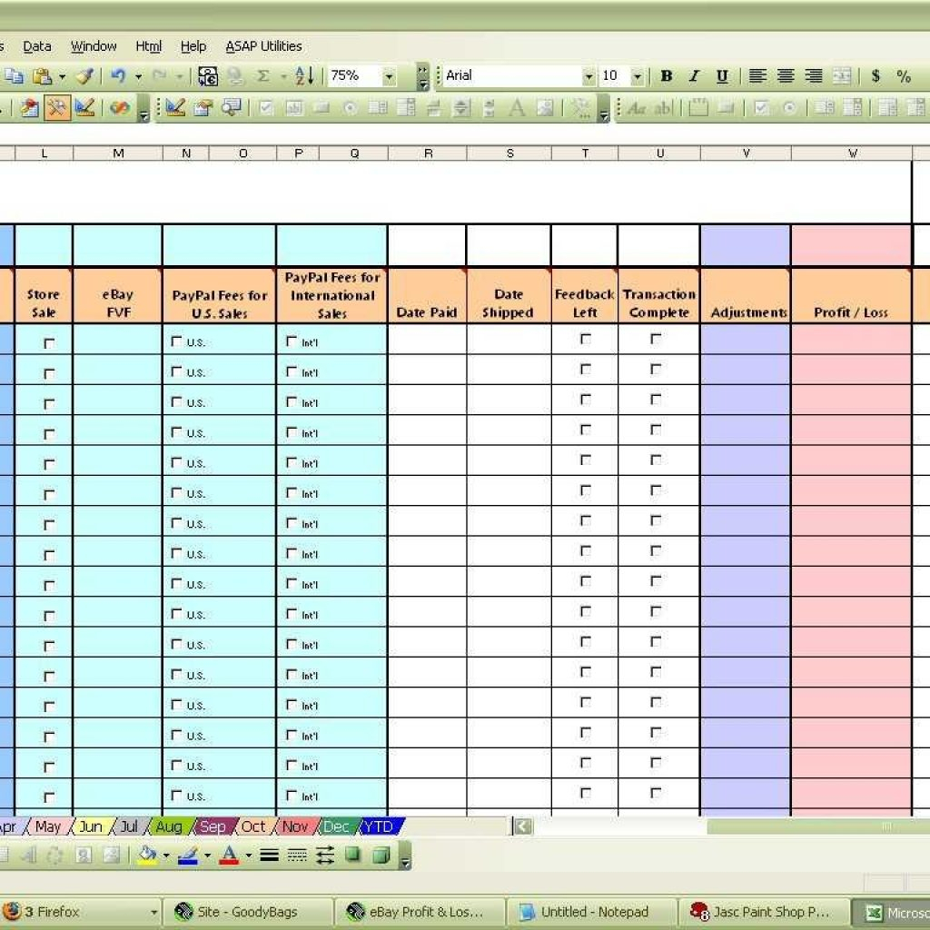Ebay Inventory Tracking Spreadsheet Spreadsheet Downloa Ebay Inventory