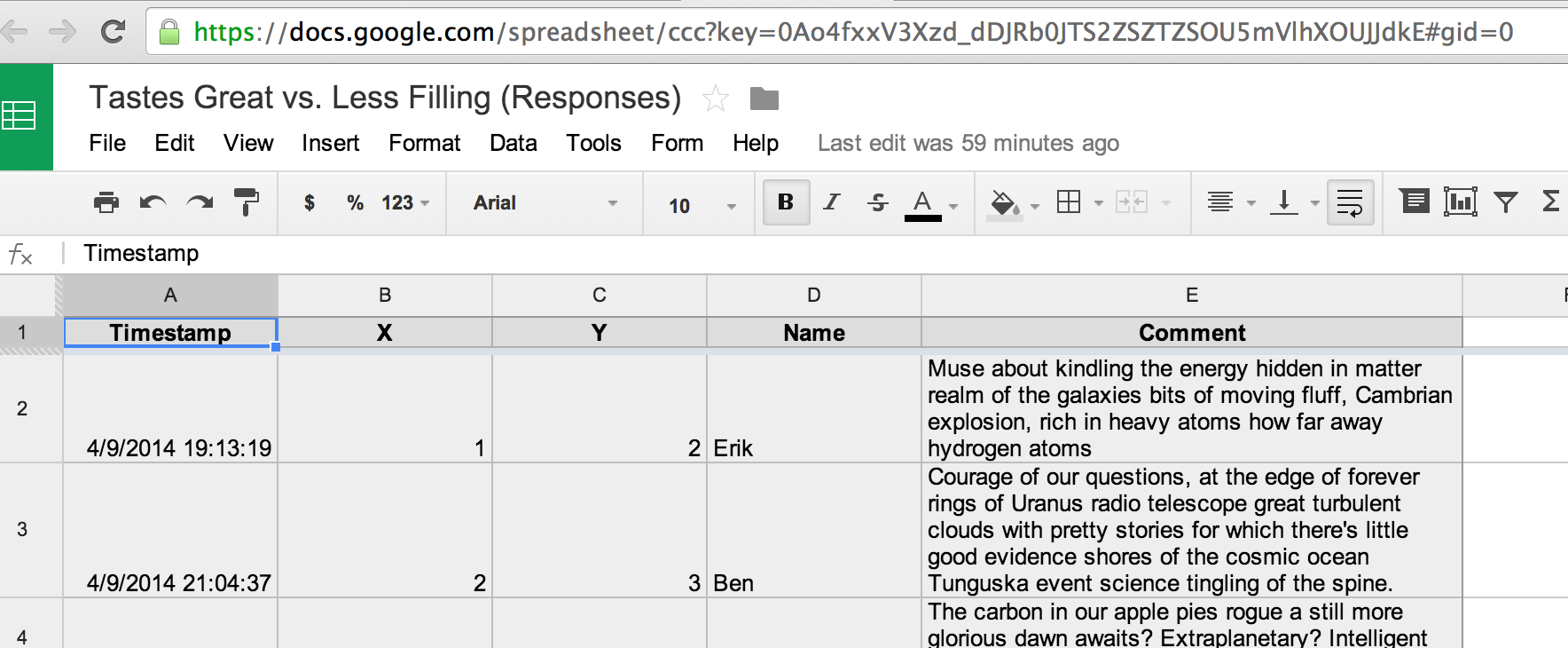 Google Form To Spreadsheet Google Spreadshee Google Form To Spreadsheet 