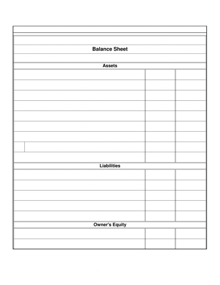 Google Spreadsheet Balance Sheet Template Inside Balance Sheet Template 