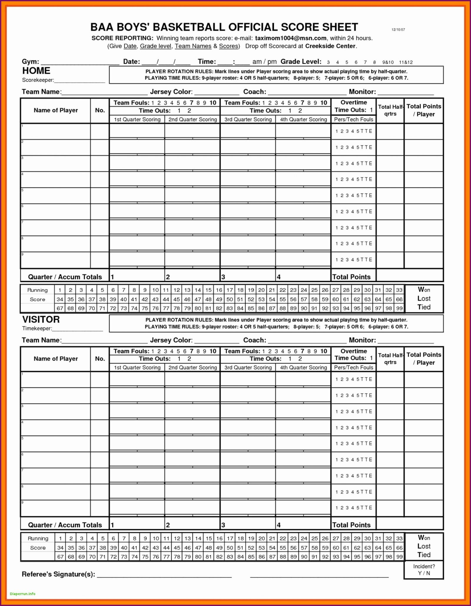 Hockey Team Stats Spreadsheet Within Report Basketball Scouting 