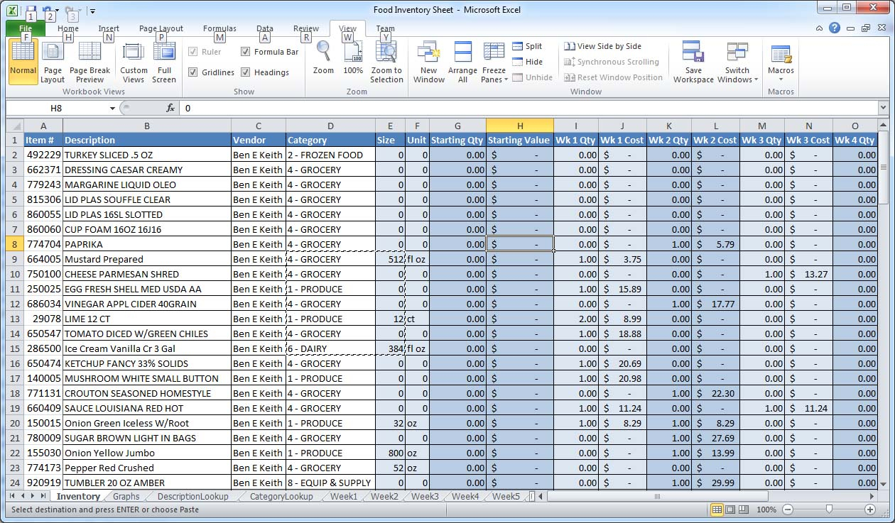 How To Create An Inventory Spreadsheet In Excel Google Spreadshee How To Build An Inventory 