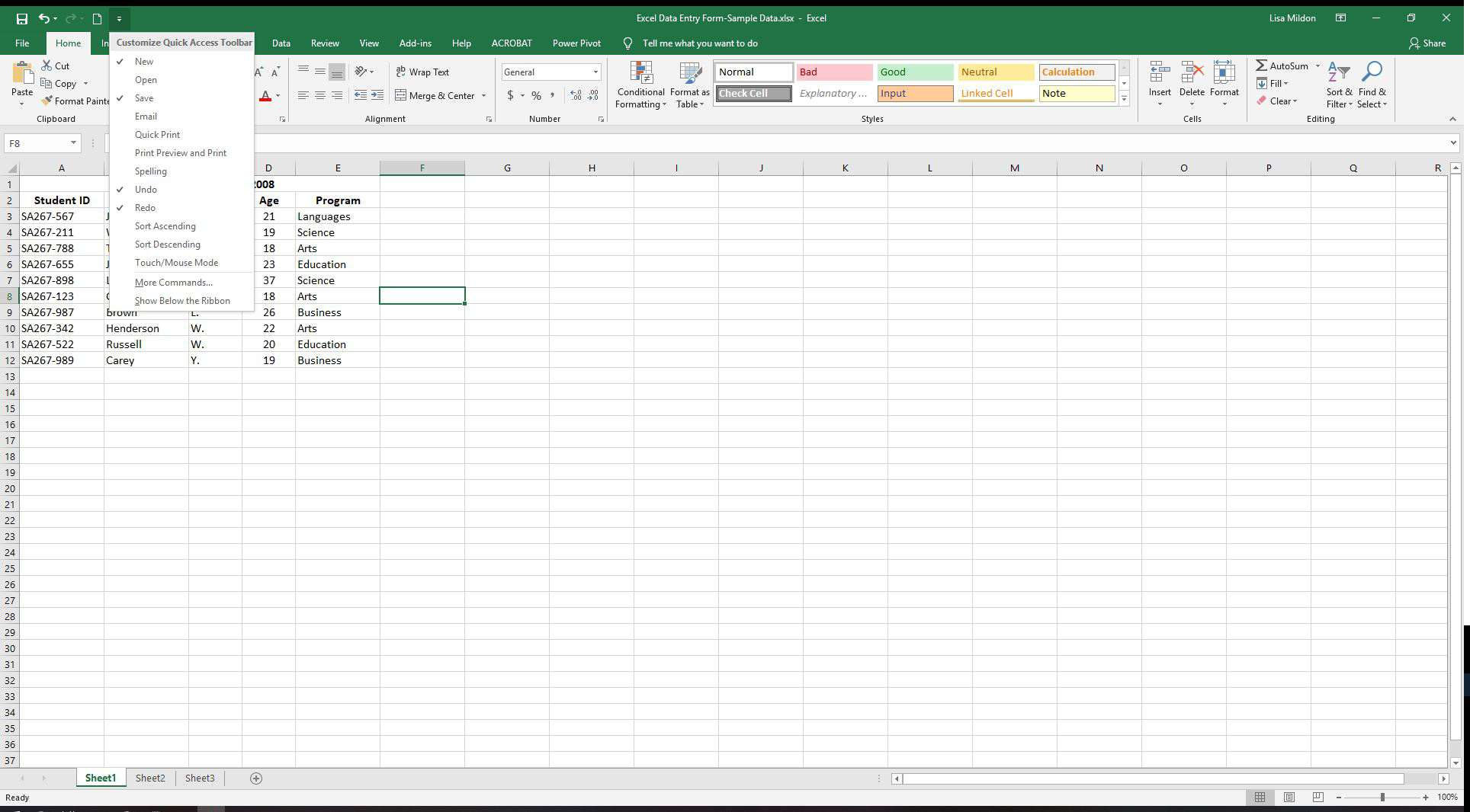 Fillable Form On Excel Printable Forms Free Online