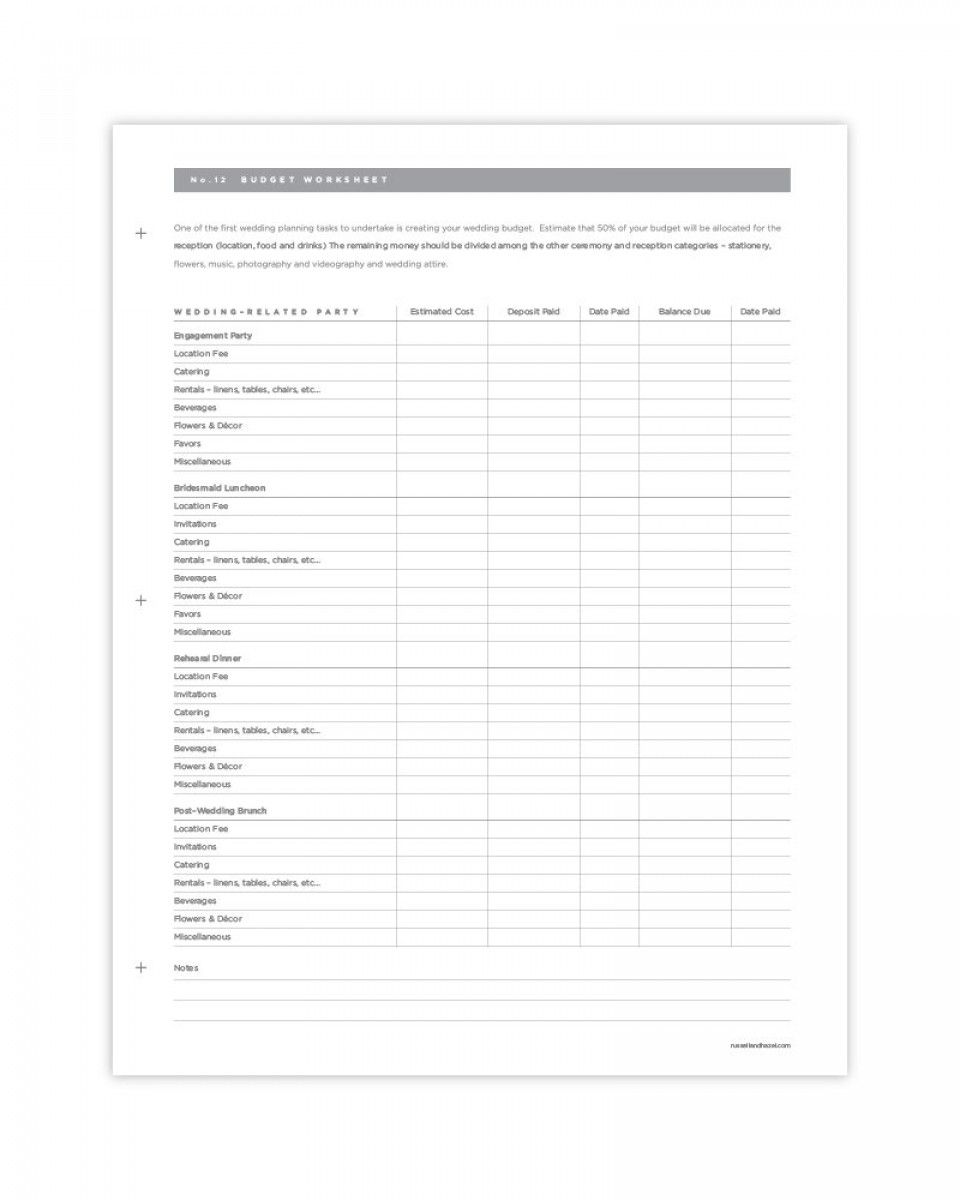 Wedding Budget Spreadsheet Pdf Google Spreadshee Wedding Budget 