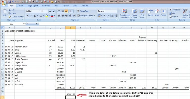 Small Business Accounting Spreadsheet Examples — db-excel.com