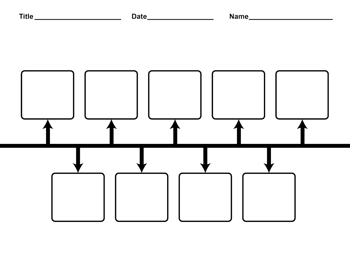 Free Blank Timeline Template Word Db excel