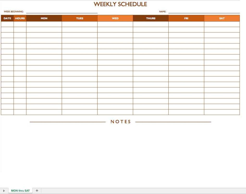 Schedule Spreadsheet Template Excel Db excel