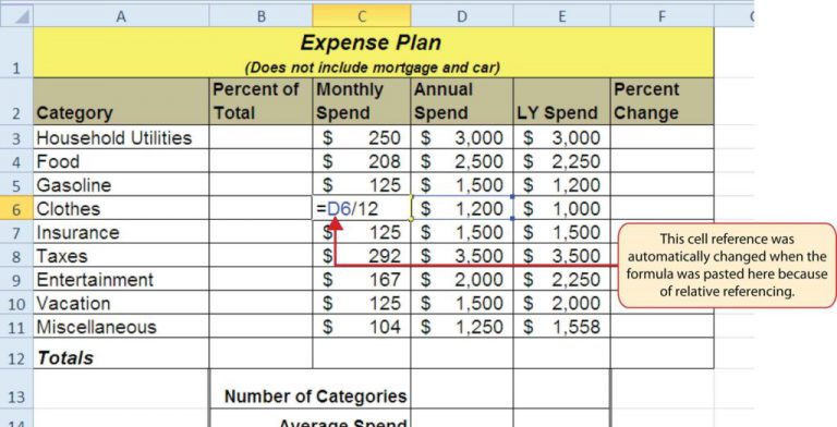 Excel Spreadsheet Formulas For Percentage — db-excel.com