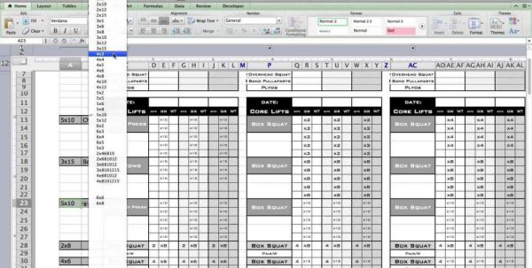 Training Spreadsheet Template Spreadsheet Templates for Business ...