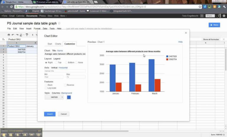 google spreadsheets charts — db-excel.com