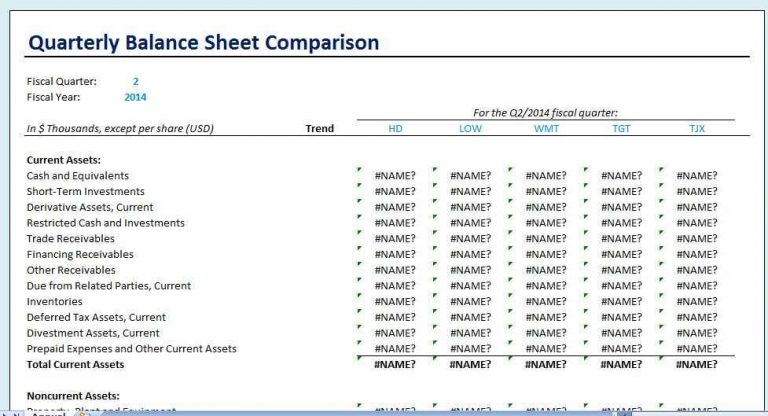 Home Loan Comparison Spreadsheet — db-excel.com