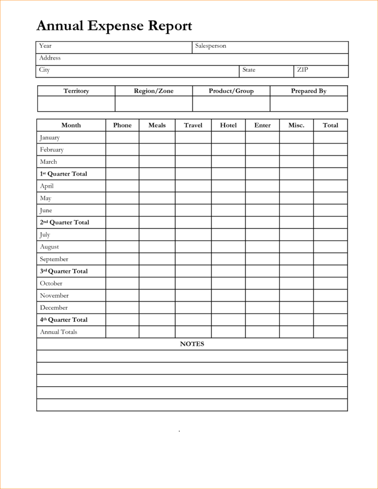 monthly expense report template 6 — db-excel.com monthly expense report template 6 — db-excel.com