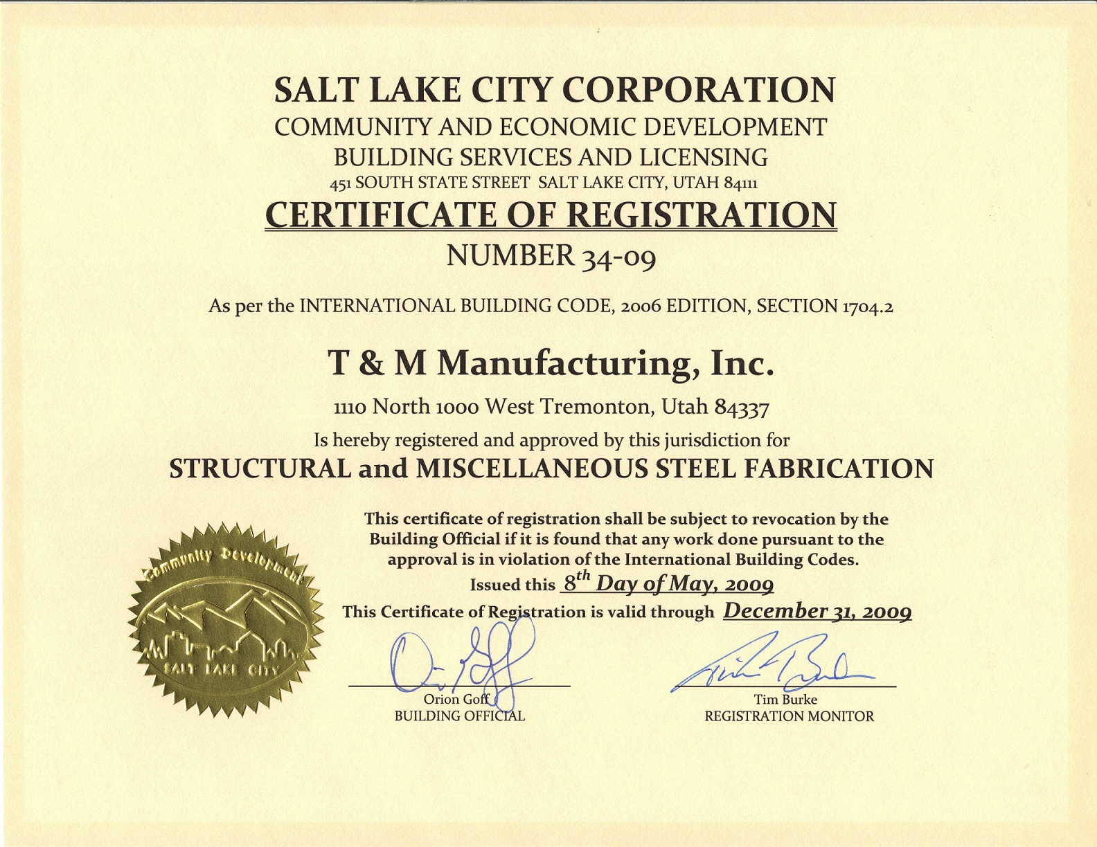 Business License Samples Db excel