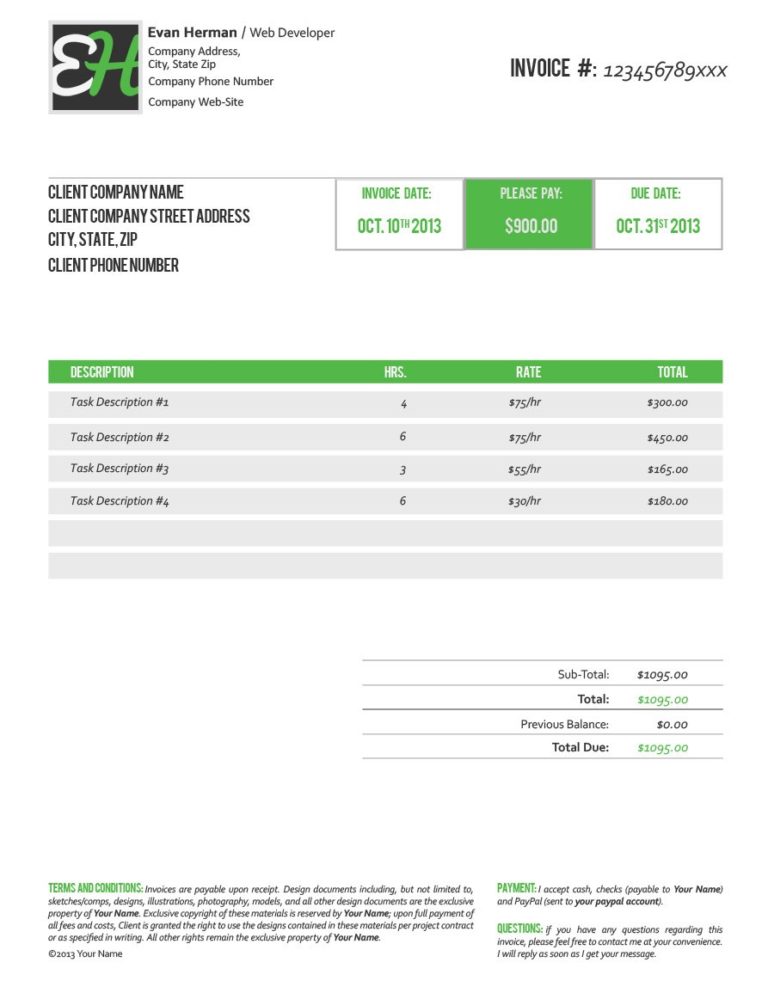 microsoft-access-invoice-template — db-excel.com
