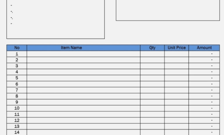 15 Inspirational Image Free Printable Business Forms And Templates with ...