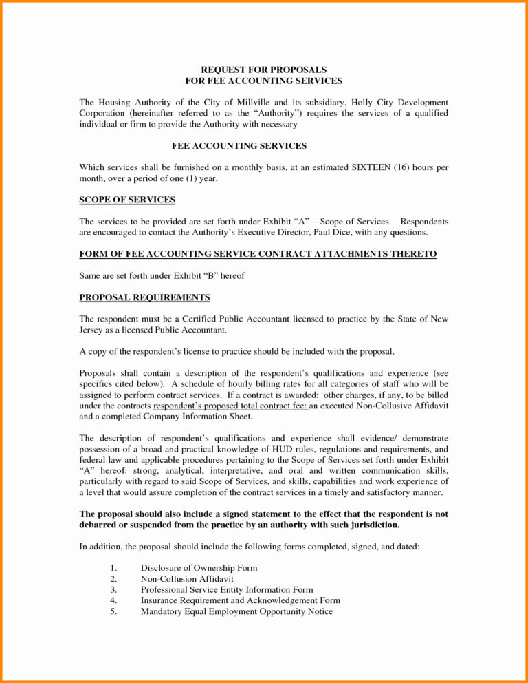 Accounting Services Proposal Fresh Engagement Letter Template For ...