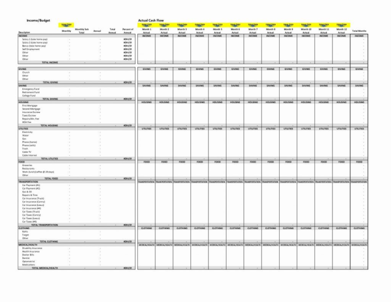 Free Church Accounting Excel Spreadsheet Elegant Awesome Small inside ...