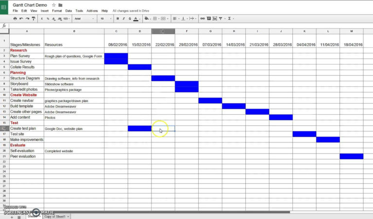 Gantt Chart Template Google Docs | Business Template Idea with Gantt Chart Template Google Docs ...