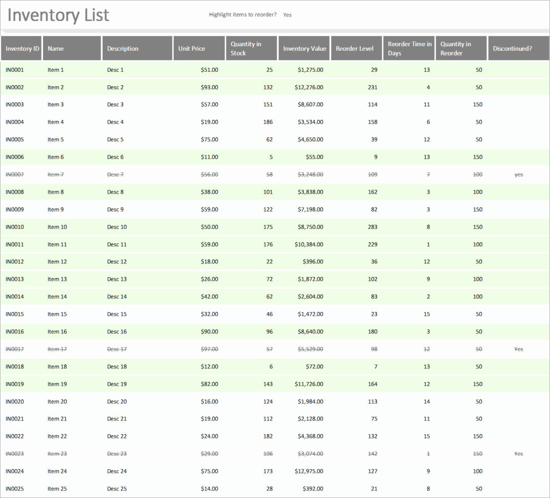 Inventory Management In Excel Free Download Best Of Stock Control with ...