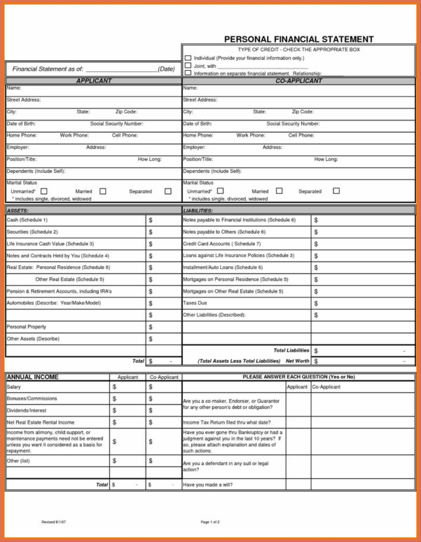 Monthly Financial Statement Template Excel — db-excel.com