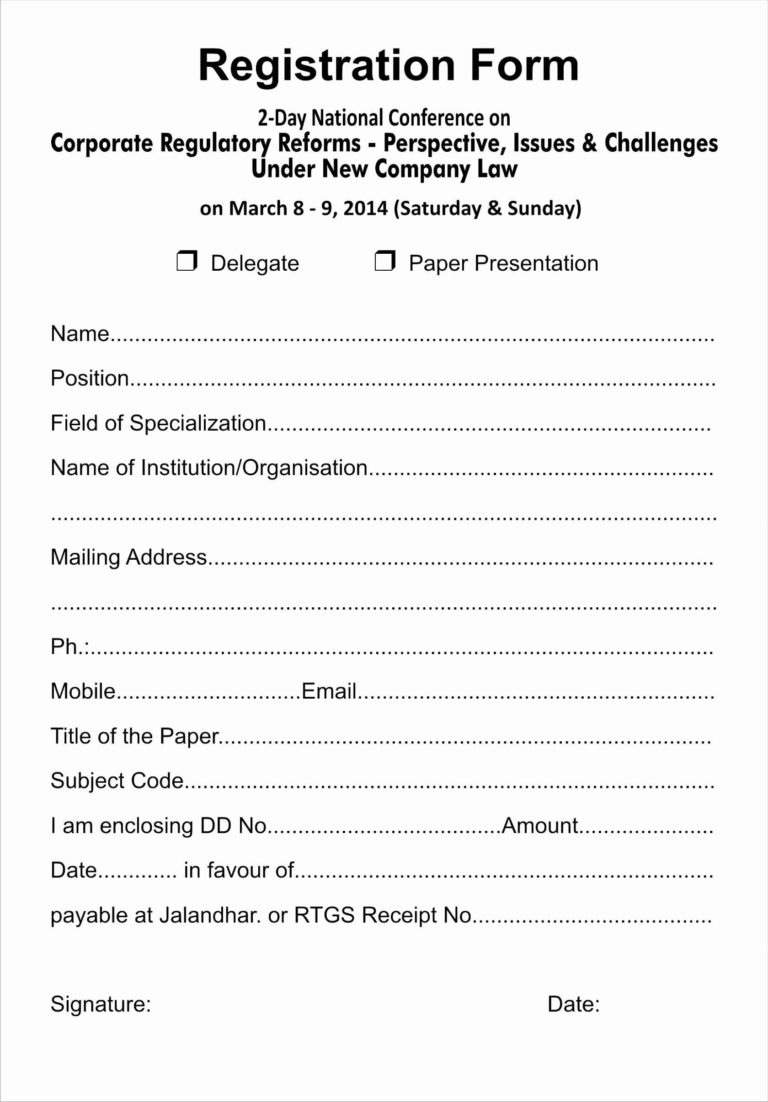 Business Registration Form Template Fresh Free Template For Within business-registration-form-template-fresh-free-template-for-within