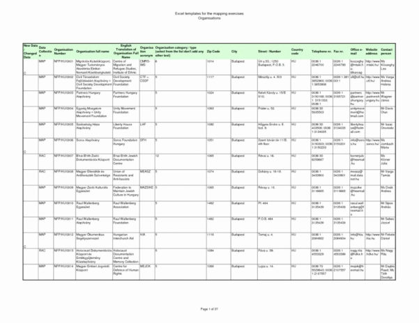 Map Multiple Locations From Excel Spreadsheet — Db