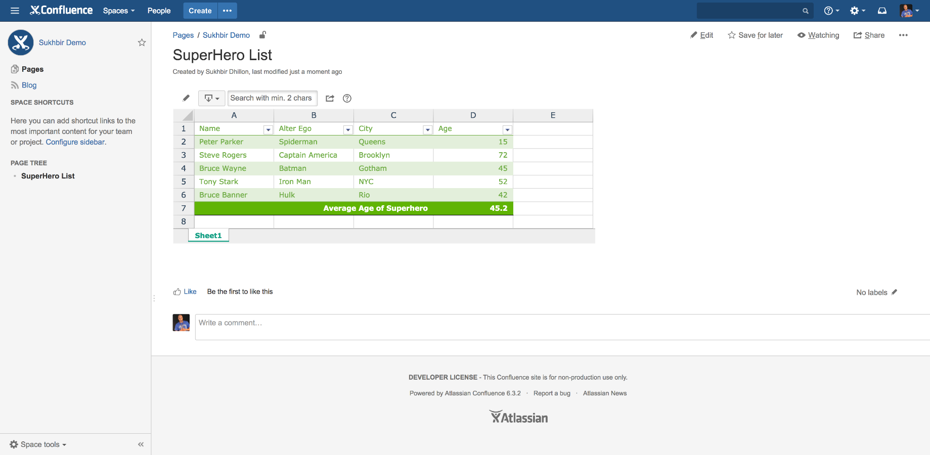 Excellentable Spreadsheet For Confluence Atlassian Marketplace And Excellentable Spreadsheet For Confluence Atlassian Marketplace And