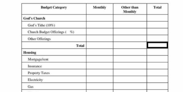Church Tithe And Offering Spreadsheet Spreadsheet Softwar free church ...