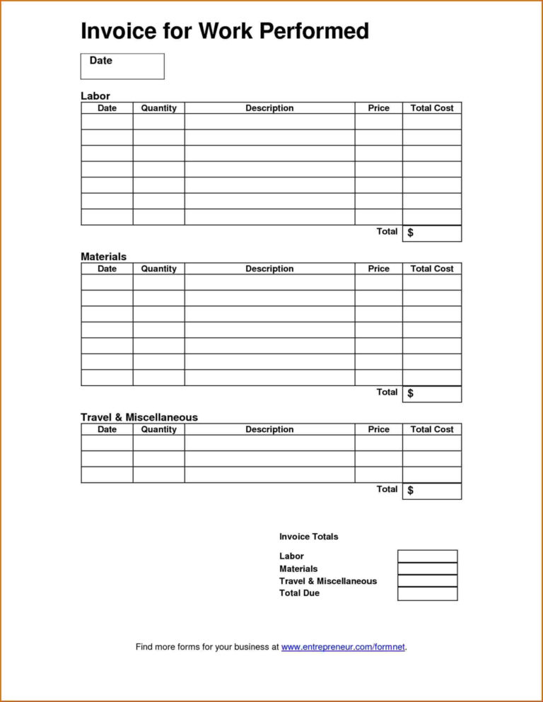 Job-Invoice-Form-Invoice-Template-Free for Job Invoice Template — db ...