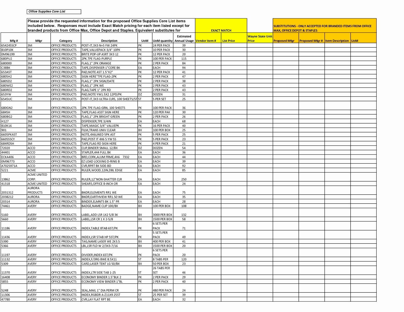 Medical Supply Inventory List Template Excel Printable Templates