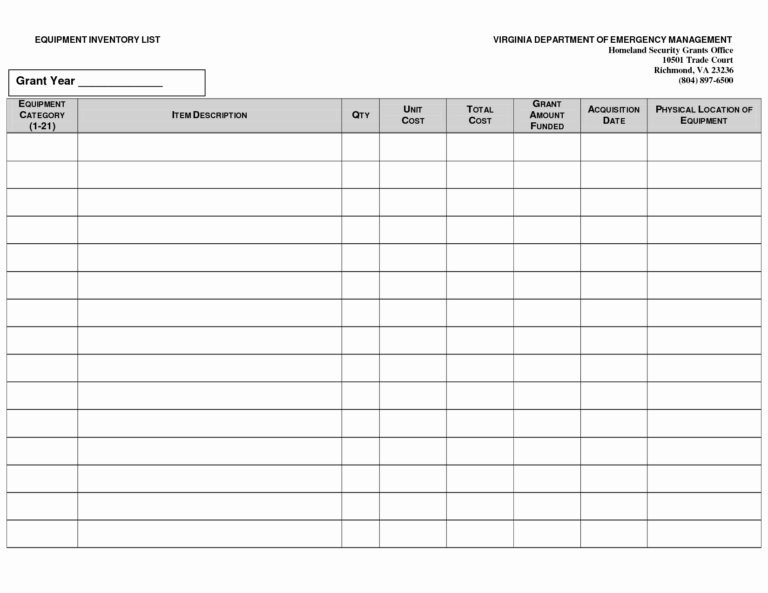 Medical Supply Inventory Spreadsheet — db-excel.com