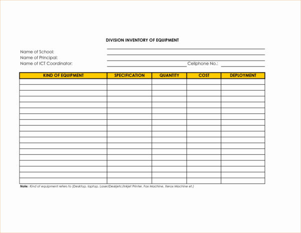 Medical Supply Inventory Spreadsheet Fresh Medical Supply Inventory for ...