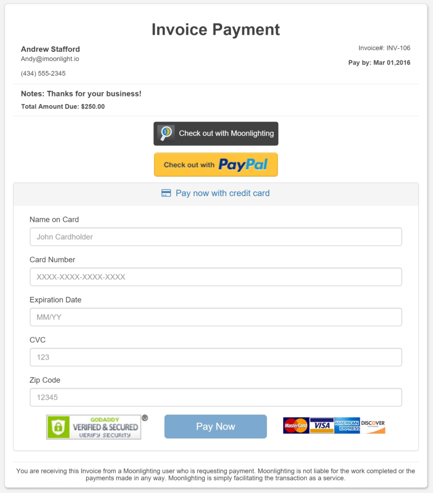 Paypal Invoice Template Download Step Dreaded ~ Meezoog with Paypal ...
