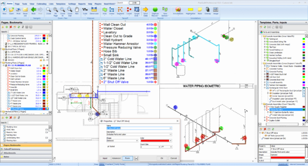 Piping Takeoff Spreadsheet Unique Plumbing Estimating Software with ...