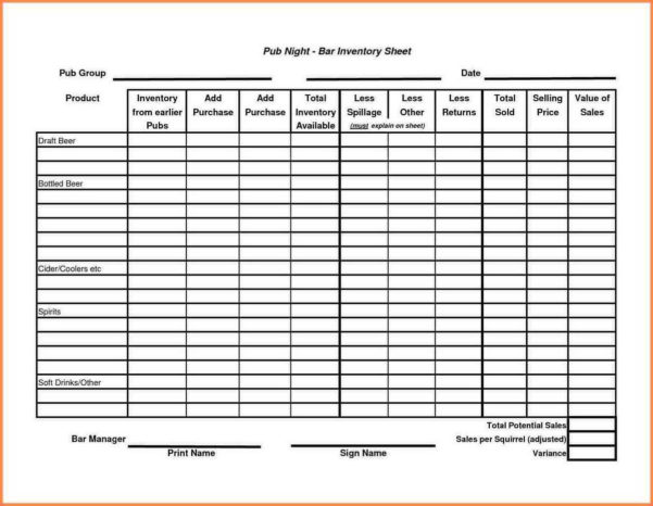 Small Business Inventory Spreadsheet Template With Sales Sheet in Small ...