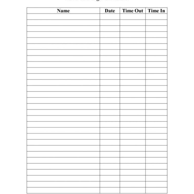 Time Clock Sheet Template Excelloyee Timesheet Spreadsheet With with ...
