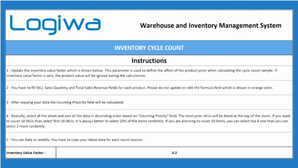 Warehouse Management Excel Template Lovely Warehouse Inventory with ...