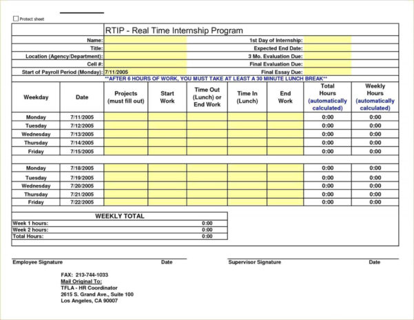 Absenteeism Tracking Spreadsheet — db-excel.com