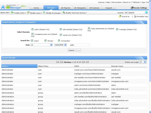 Active Directory User Attributes Spreadsheet — db-excel.com