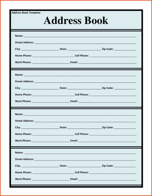 Address Spreadsheet Template pertaining to Phone Directory Template ...