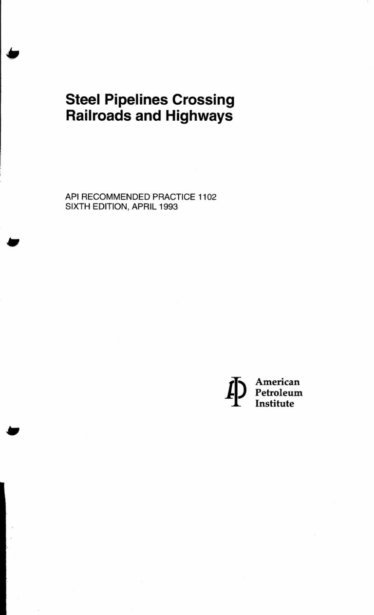 Api 1102 Calculation Spreadsheet for Api 1102 Pipelines Crossing ...