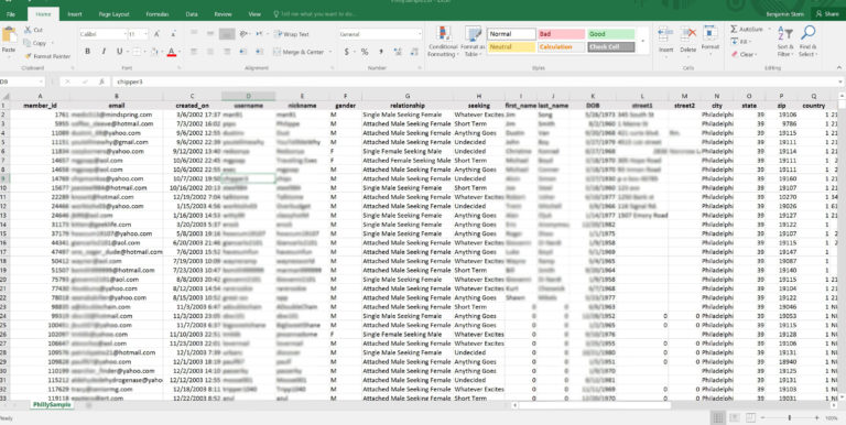 Ashley Madison List Arkansas Spreadsheet — db-excel.com