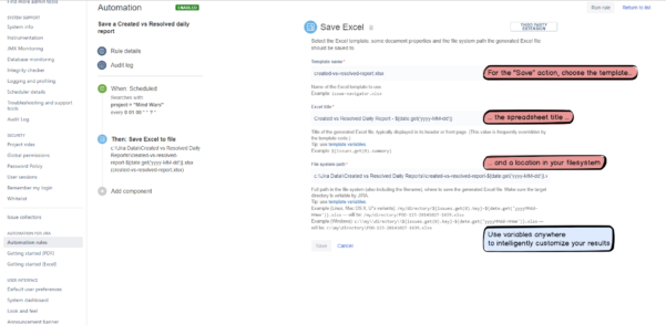 Automated Excel Spreadsheet inside Better Excel Automation For Jira Atlassian Marketplace — db ...
