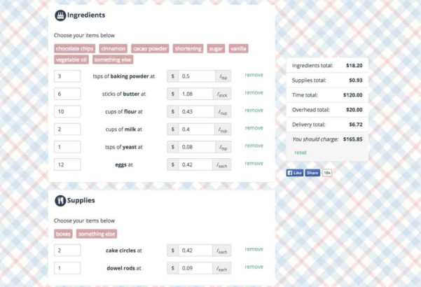 Bakery Costing Spreadsheet in Bakecalc — db-excel.com