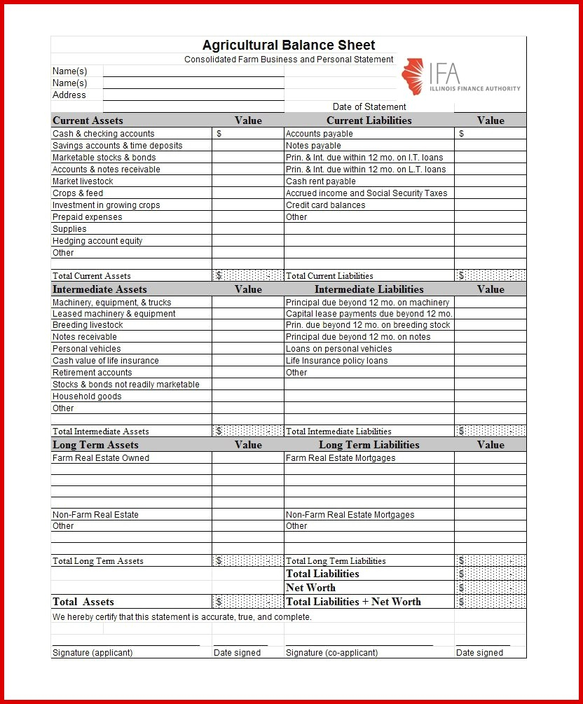 Balance Sheet Spreadsheet Template With Regard To Lovely Account